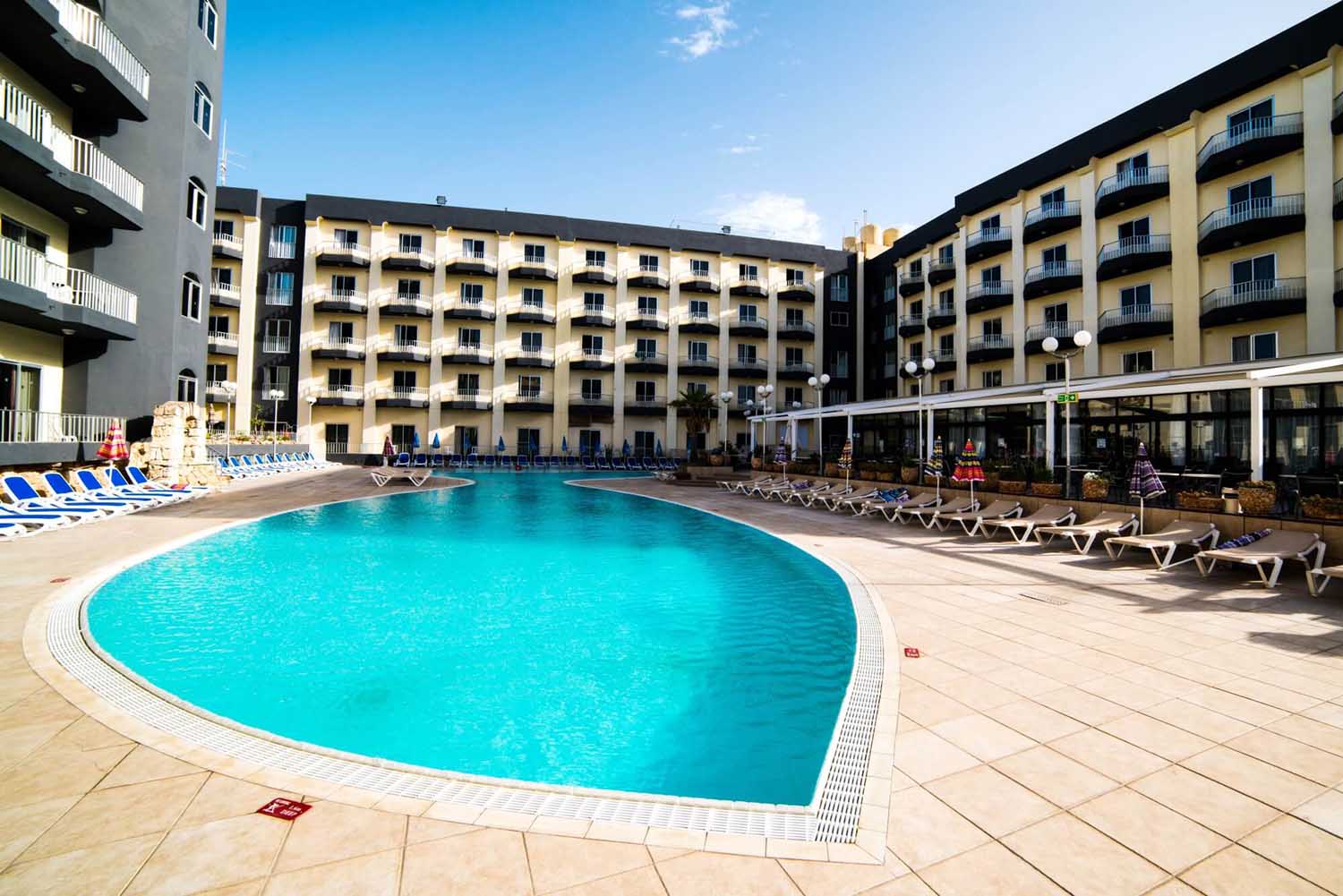 Topaz Hotel, St. Paul's Bay, Bugibba, Malta